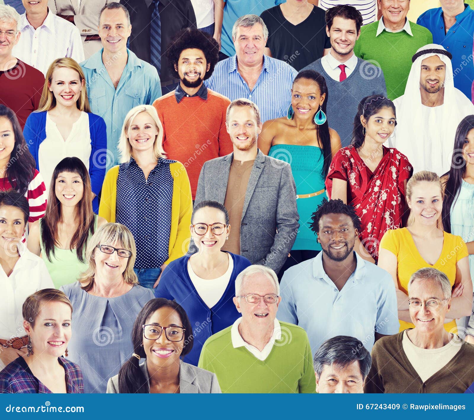 Diverse Diversity Ethnic Ethnicity Togetherness Unity Concept Stock ...