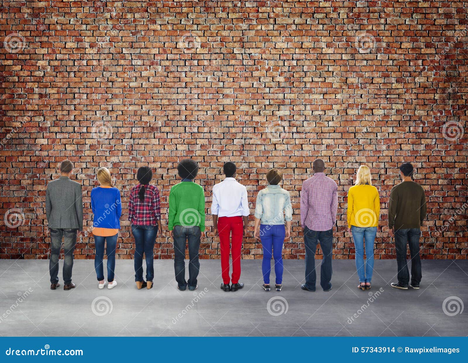 Diverse Diversity Ethnic Ethnicity Unity Variation Concept Stock Photo ...