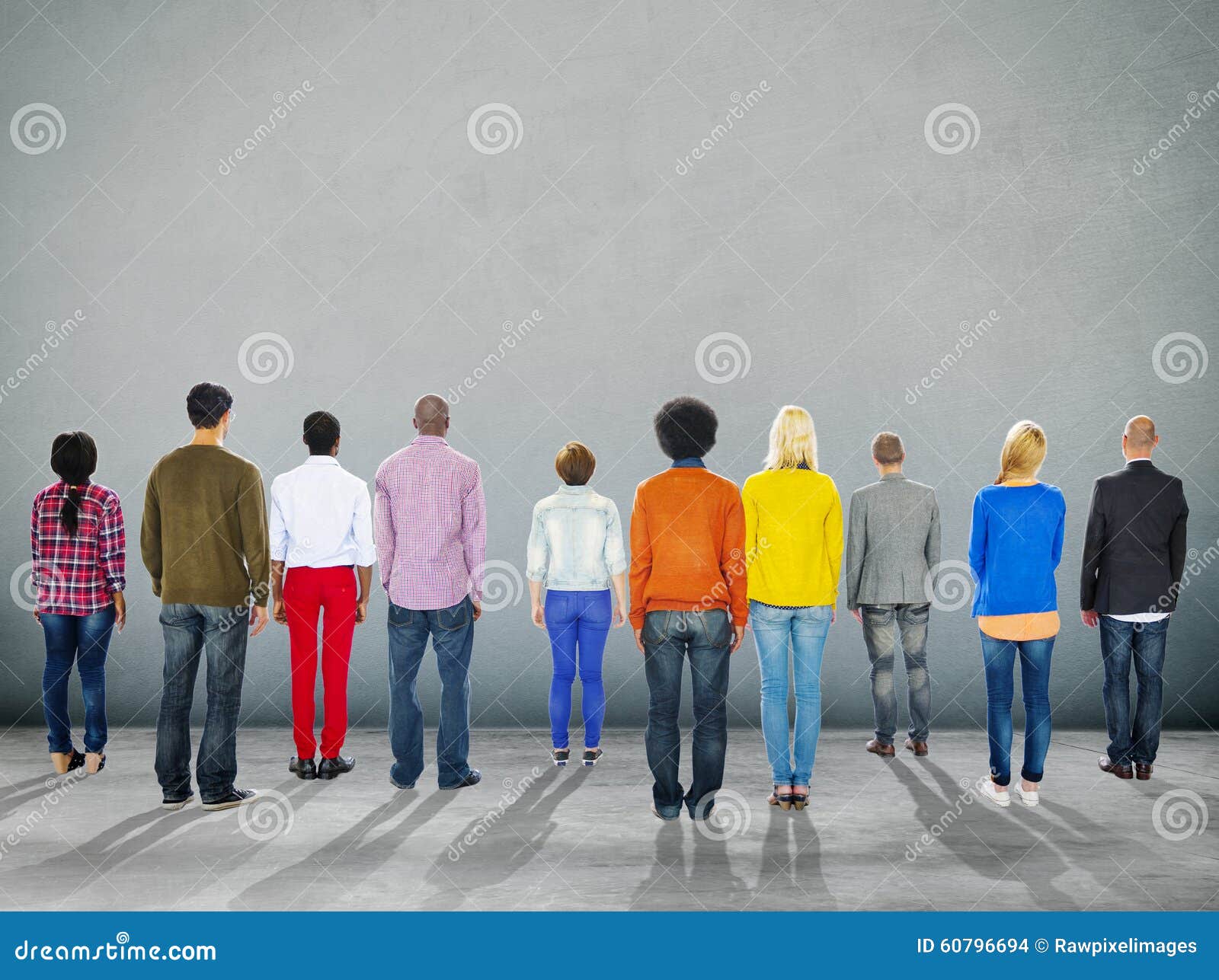 Diverse Diversity Ethnic Ethnicity Unity Variation Concept Stock Photo ...