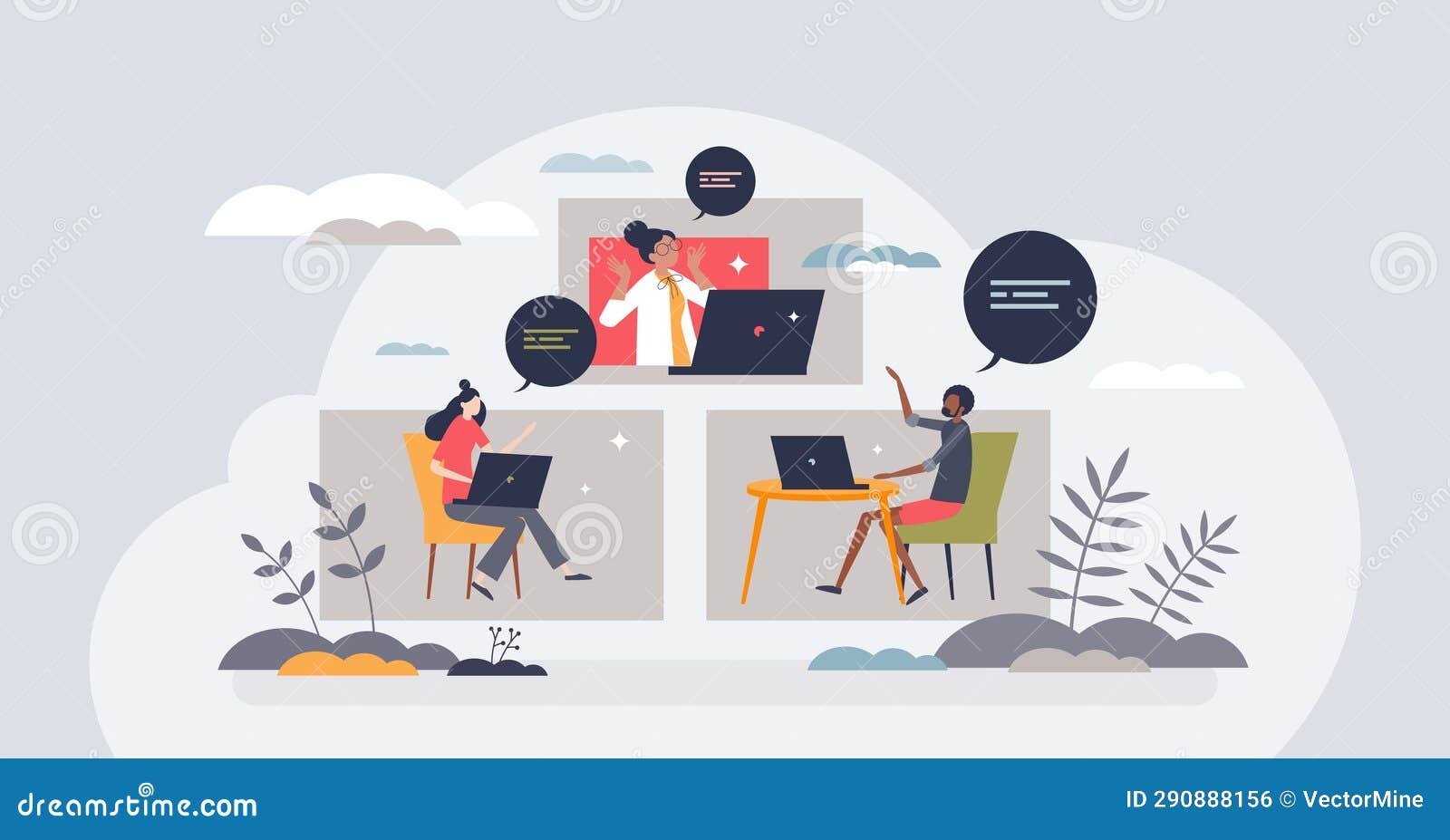 Diverse Faces of Remote Work for Distant Collaboration Tiny Person ...