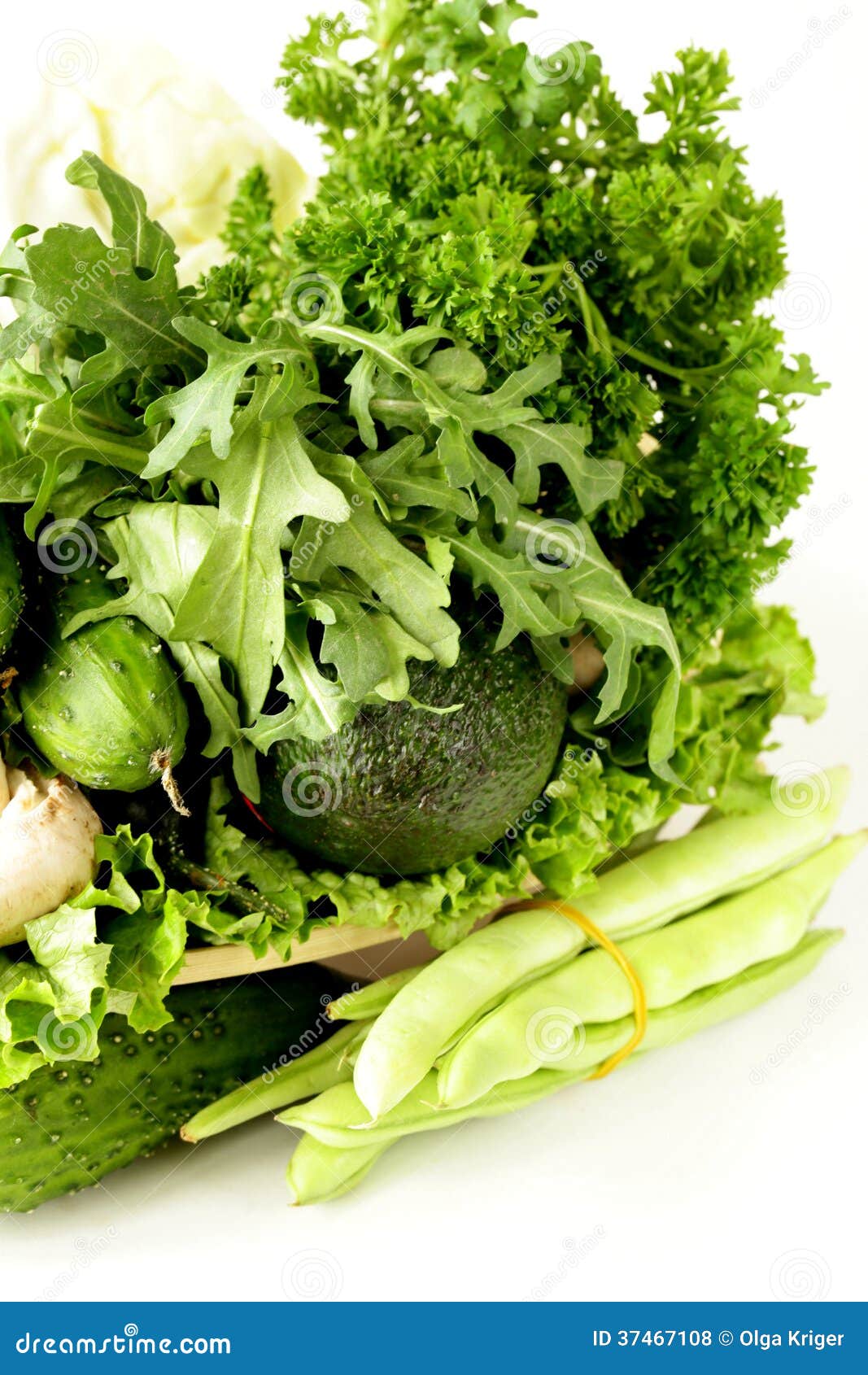 Diverse groene groenten stock foto. Image of avocado - 37467108