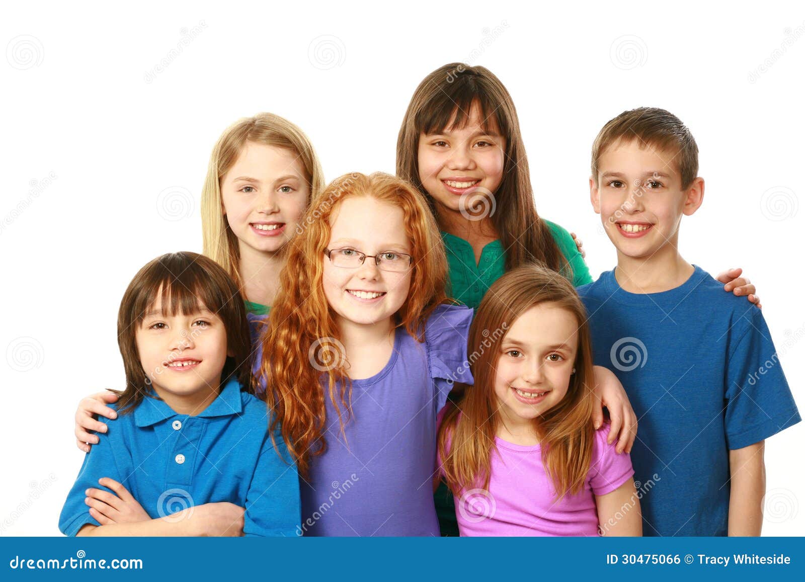 Diverse Groep Jongens En Meisjes Stock Foto - Image of jongens ...