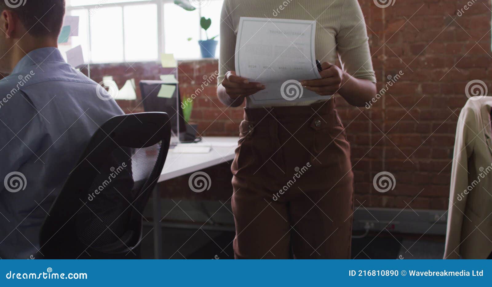 Diverse Group of Business Colleagues Doing Various Things at Work Stock ...