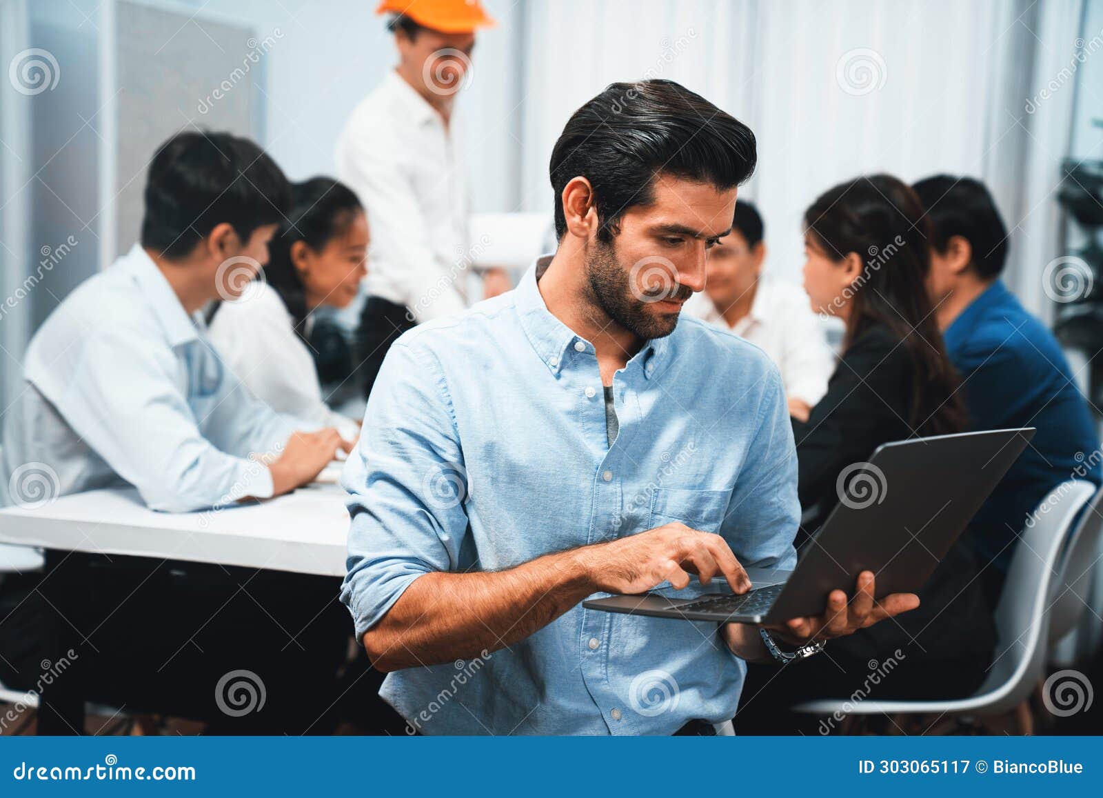 Diverse Group of Civil Engineer and Client Working on Architect ...