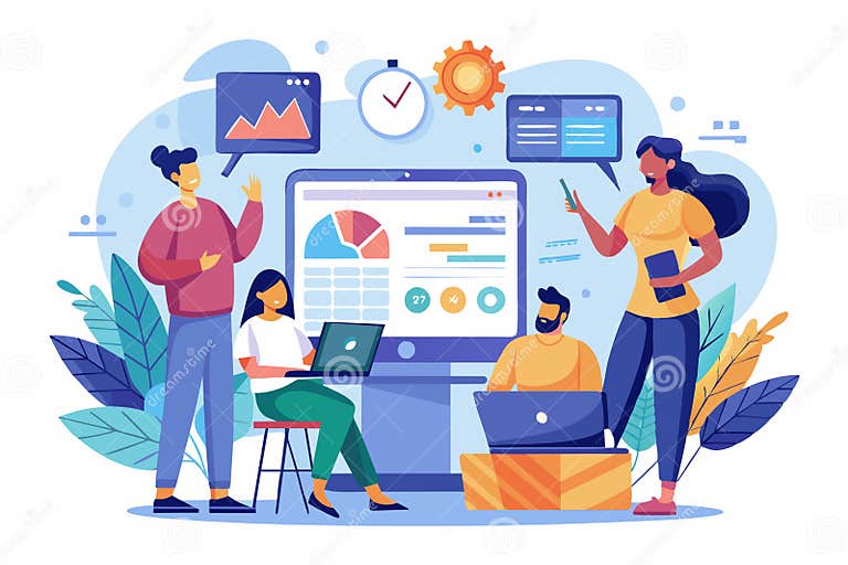 A Diverse Group Collaborates on Usability Testing with Laptops and Data ...