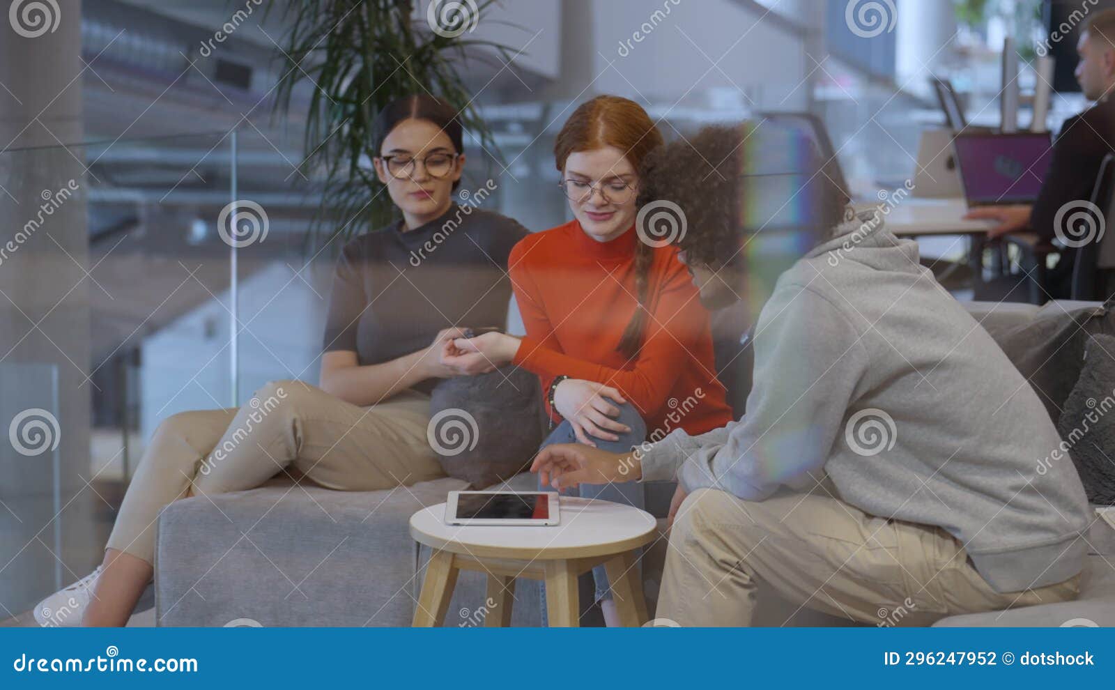 A Diverse Group of Colleagues Exchange Business Experiences, Engage in ...