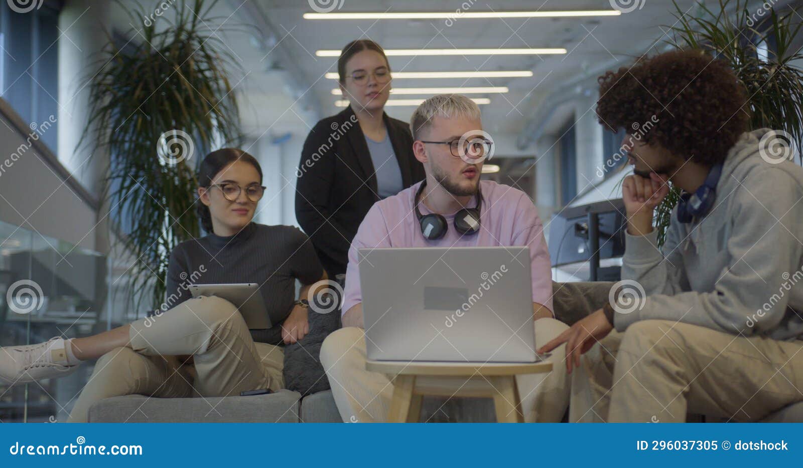 A Diverse Group of Colleagues Exchange Business Experiences, Engage in ...