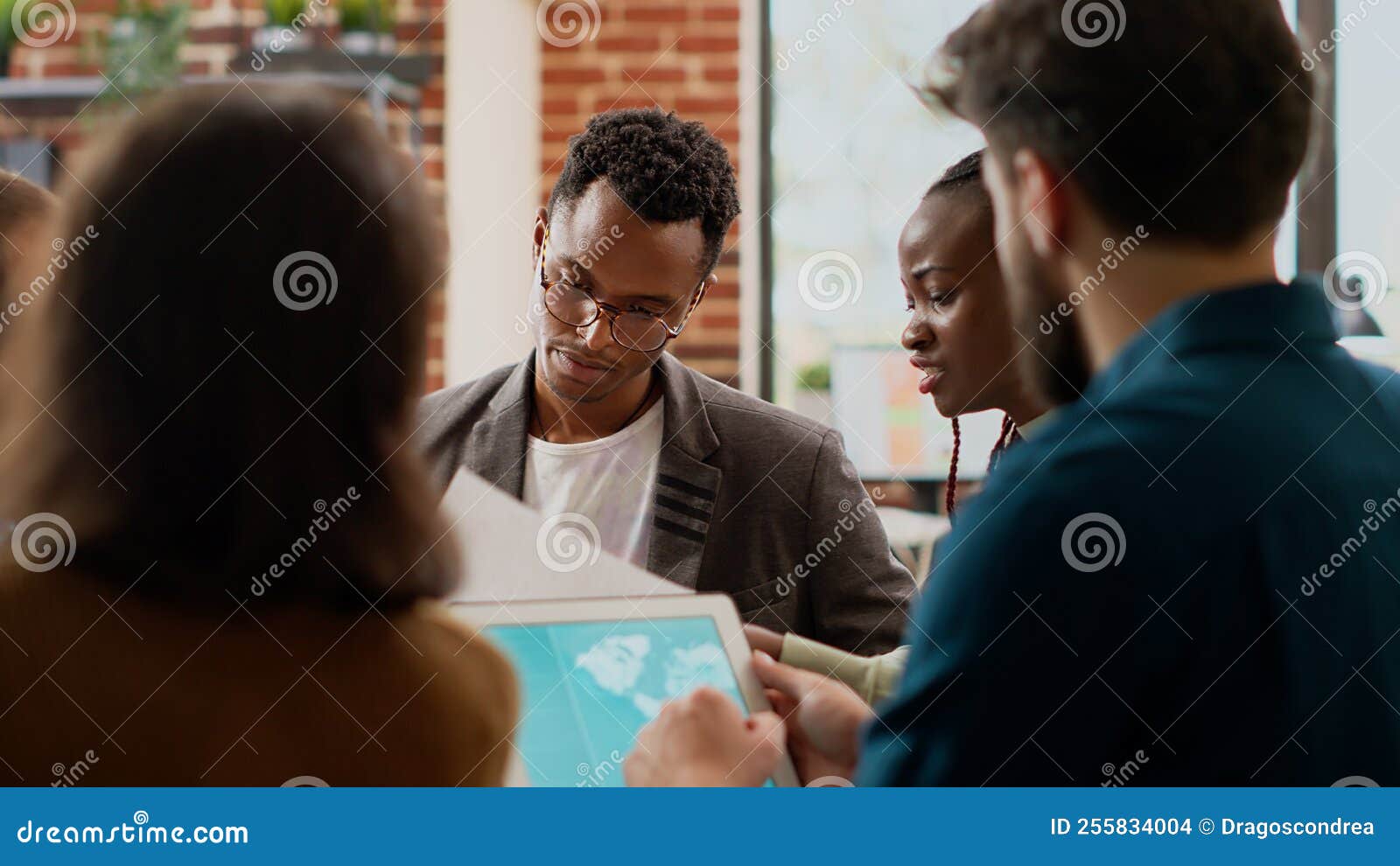 Diverse Group of Coworkers Planning Data Presentation Stock Photo - Image of work, team: 255834004