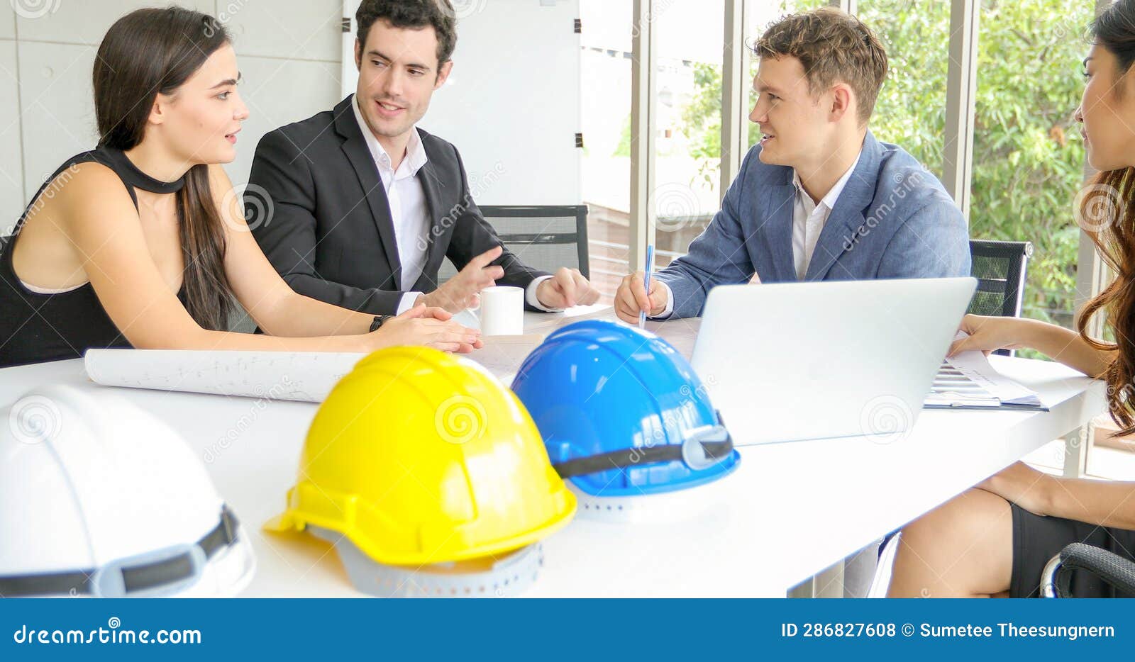 Diverse Group of Engineers, Technicians, and Specialists on Meeting ...