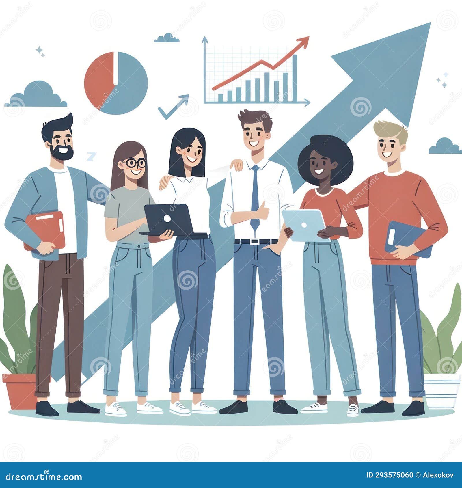 Diverse Group of Happy Young Employees Collaborating on a Project AI ... Diverse Group of Happy Young Employees Collaborating on a Project AI ...