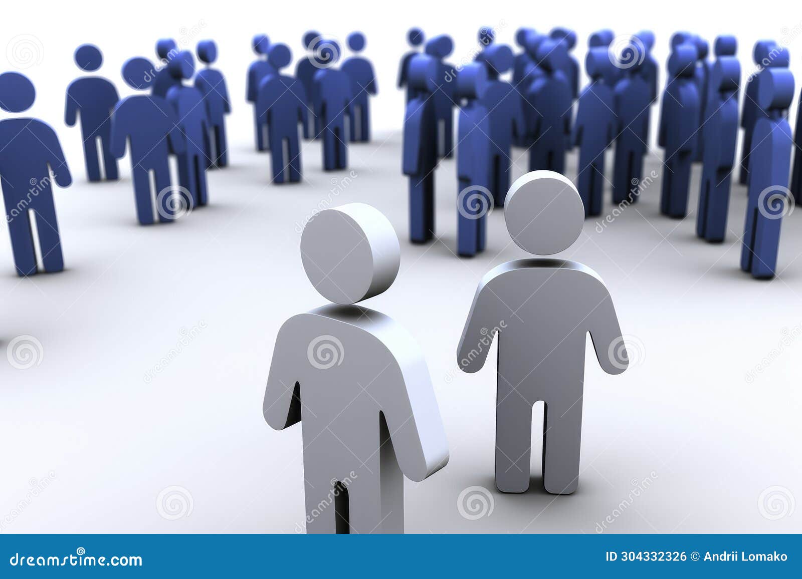 Group of People Standing in a Circle, Community Gathering for ...