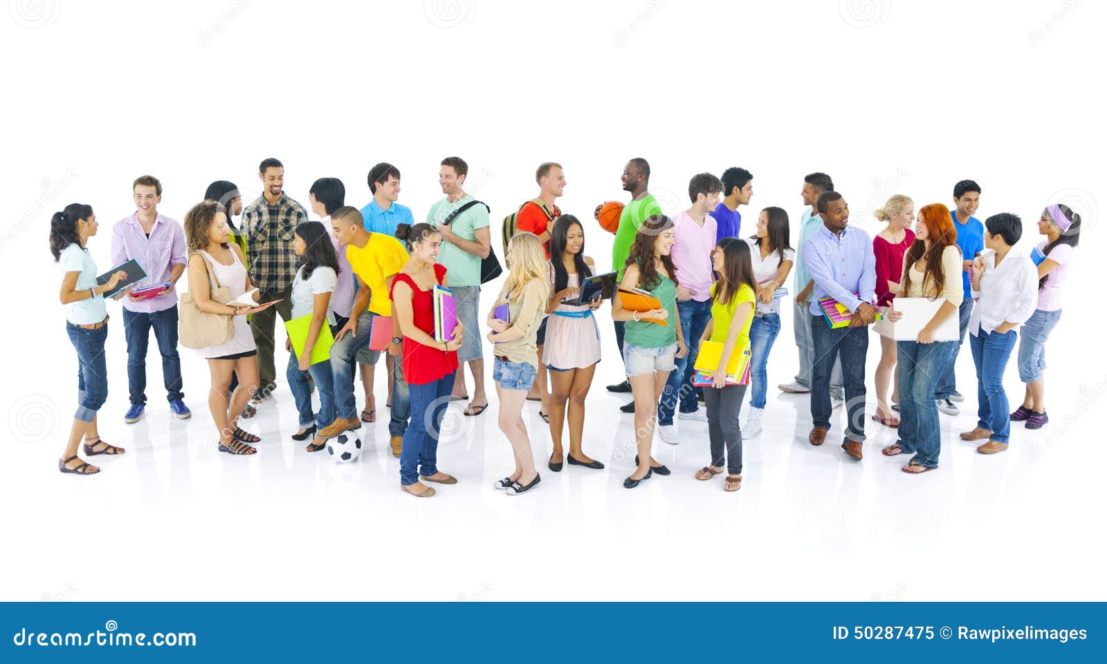 Diverse Group International Student Concept Stock Image - Image of ...