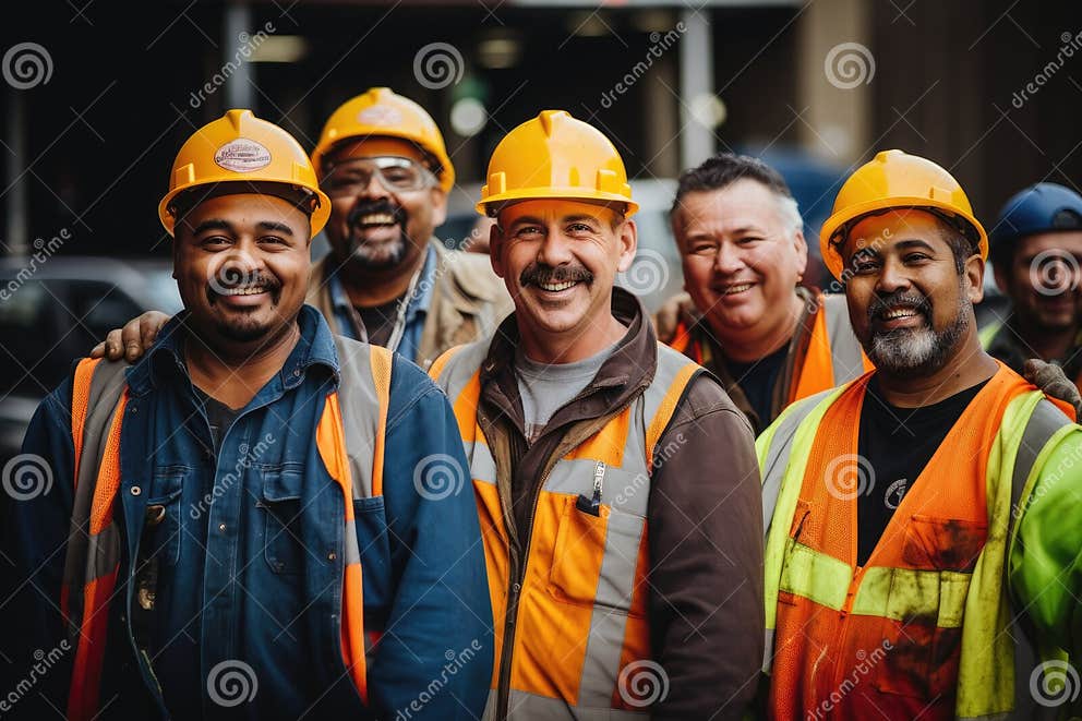 A Diverse Group of Men, Standing Side by Side, Demonstrating Unity and ...