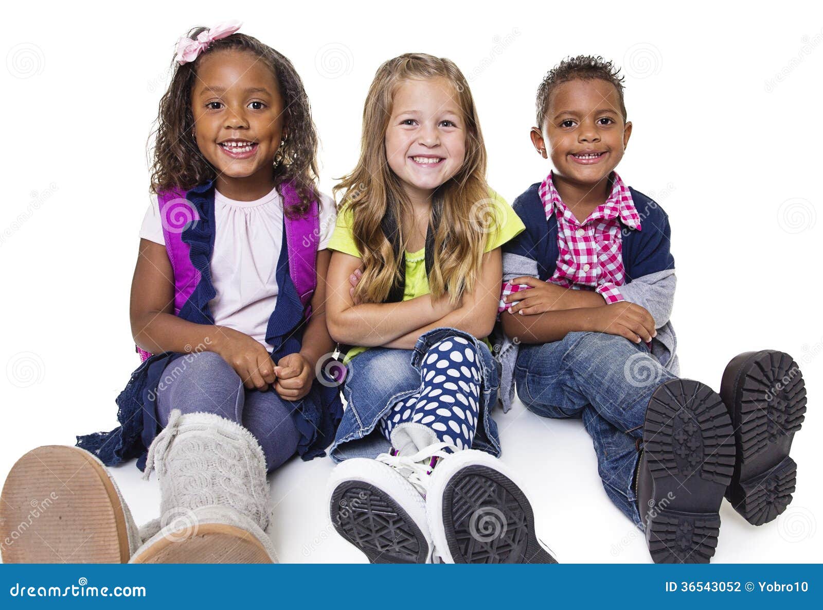 Diverse Group Of School Kids Stock Photo - Image: 36543052