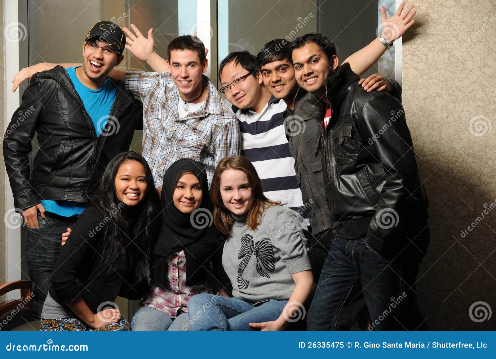 Diverse Group of Students stock image. Image of diversity - 26335475