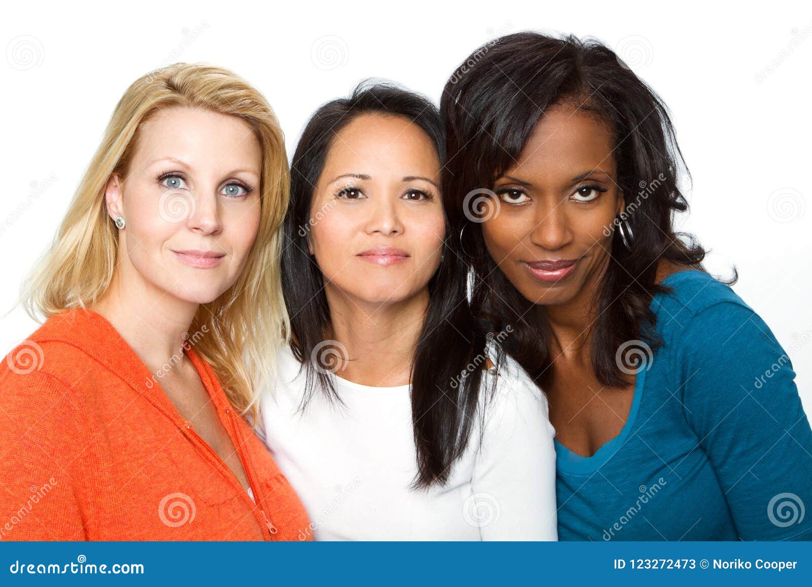 Diverse group of women. stock image. Image of togetherness - 123272473