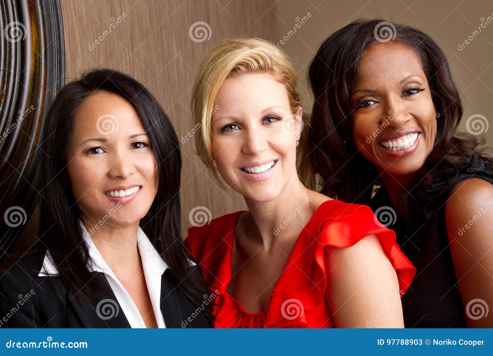 Diverse group of women. stock image. Image of horizontal - 97788903