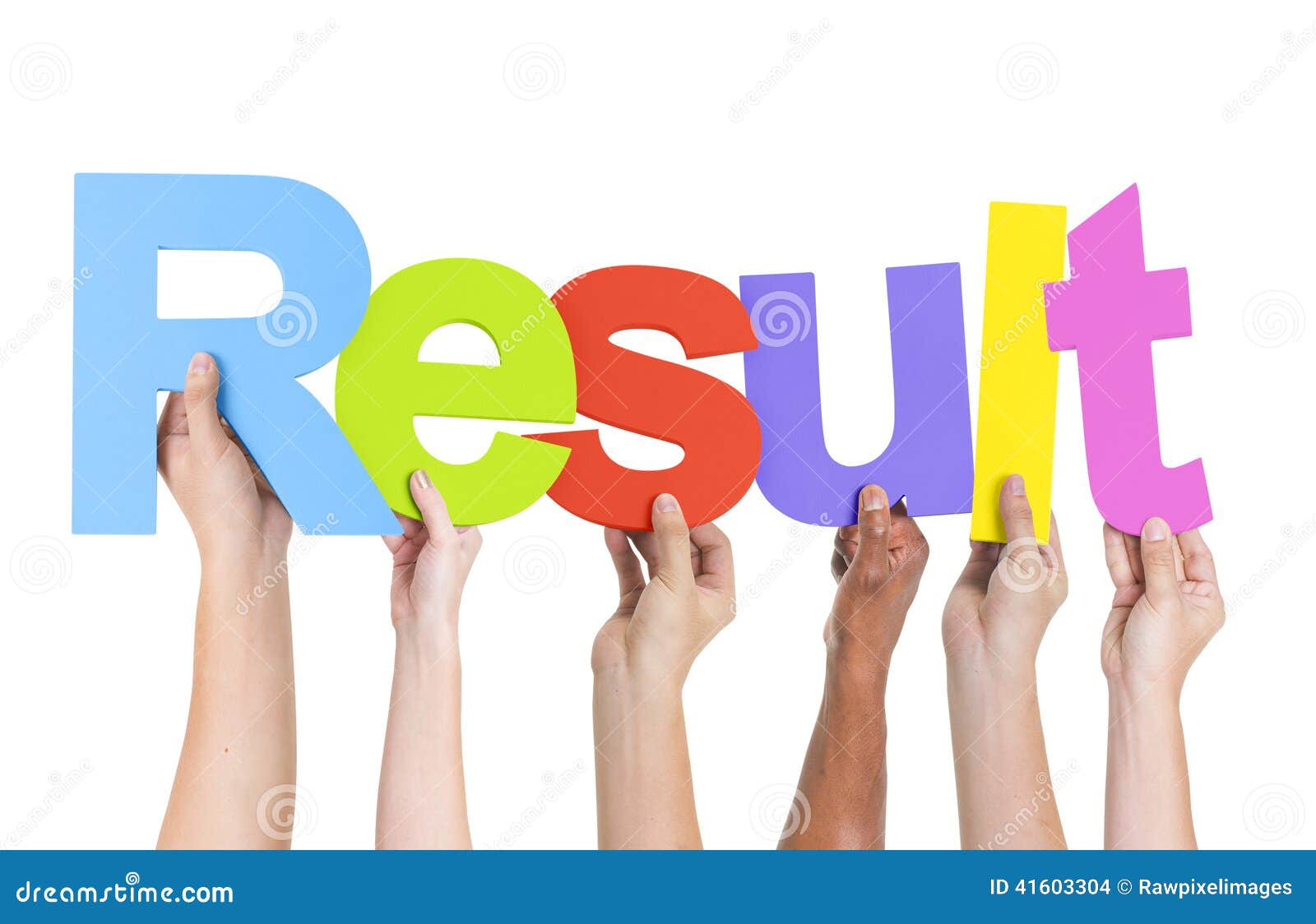 Diverse Hands Holding The Word Result Stock Photo - Image: 41603304 Diverse Hands Holding The Word Result Stock Photo - Image: 41603304