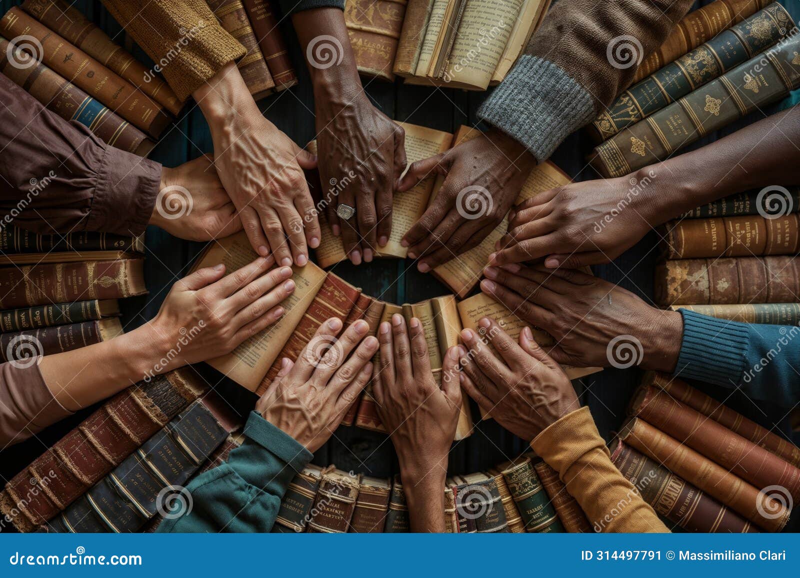 Unity In Knowledge Vector Lettering | CartoonDealer.com #291353903