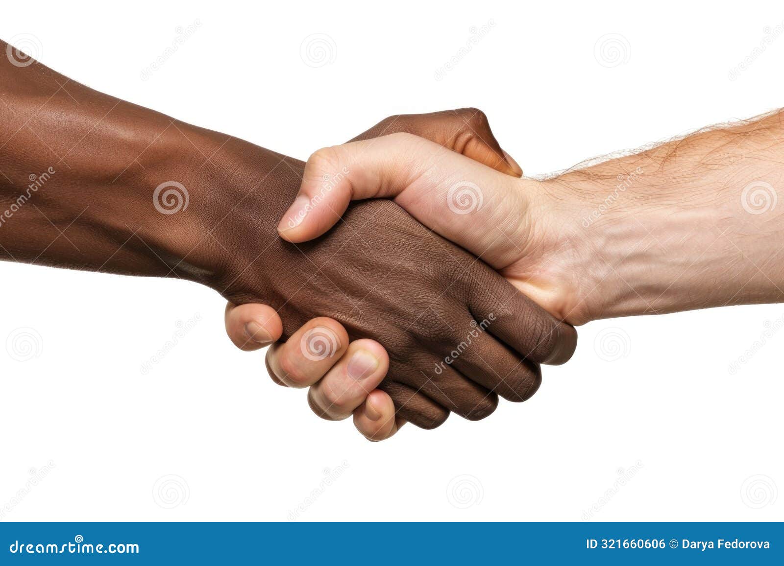 Diverse Hands Shaking for Friendship, Unity, and Partnership Stock ...