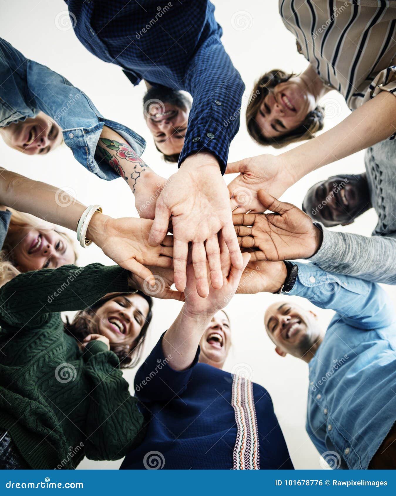 Diverse Happy People United Concept Stock Photo - Image of multiethnic ...