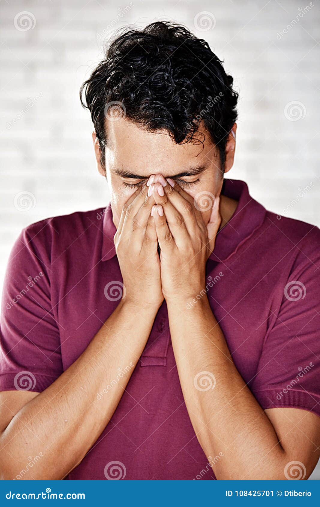Diverse Male and Depression Stock Image - Image of alone, hurt: 108425701