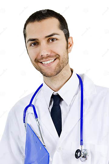 Diverse male doctor stock photo. Image of bright, handsome - 7862436