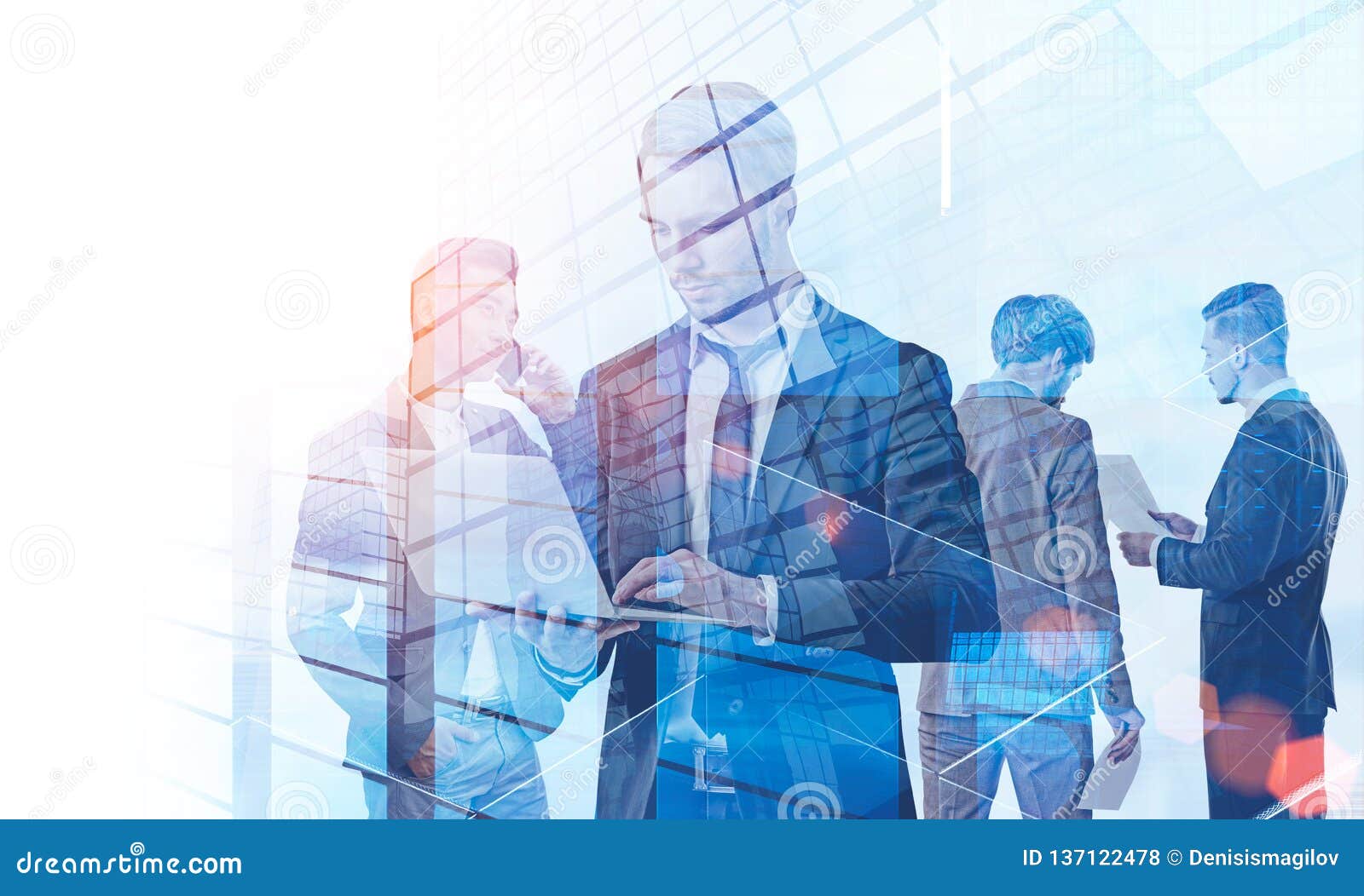 Diverse Manager Team, Skyscraper Stock Photo - Image of businesspeople ...