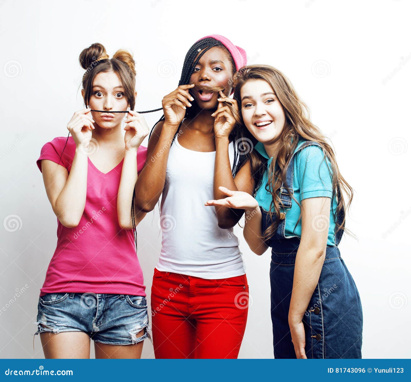 Diverse Teenage Girls