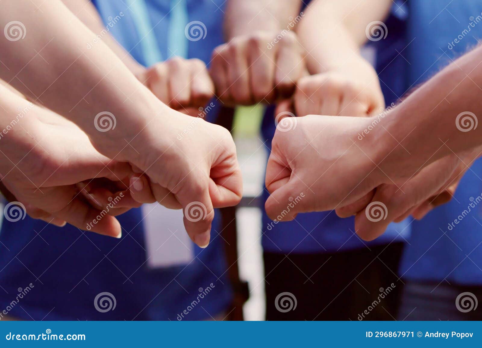 Diverse Multicultural Group Of People Sitting Around Table And Praying ...