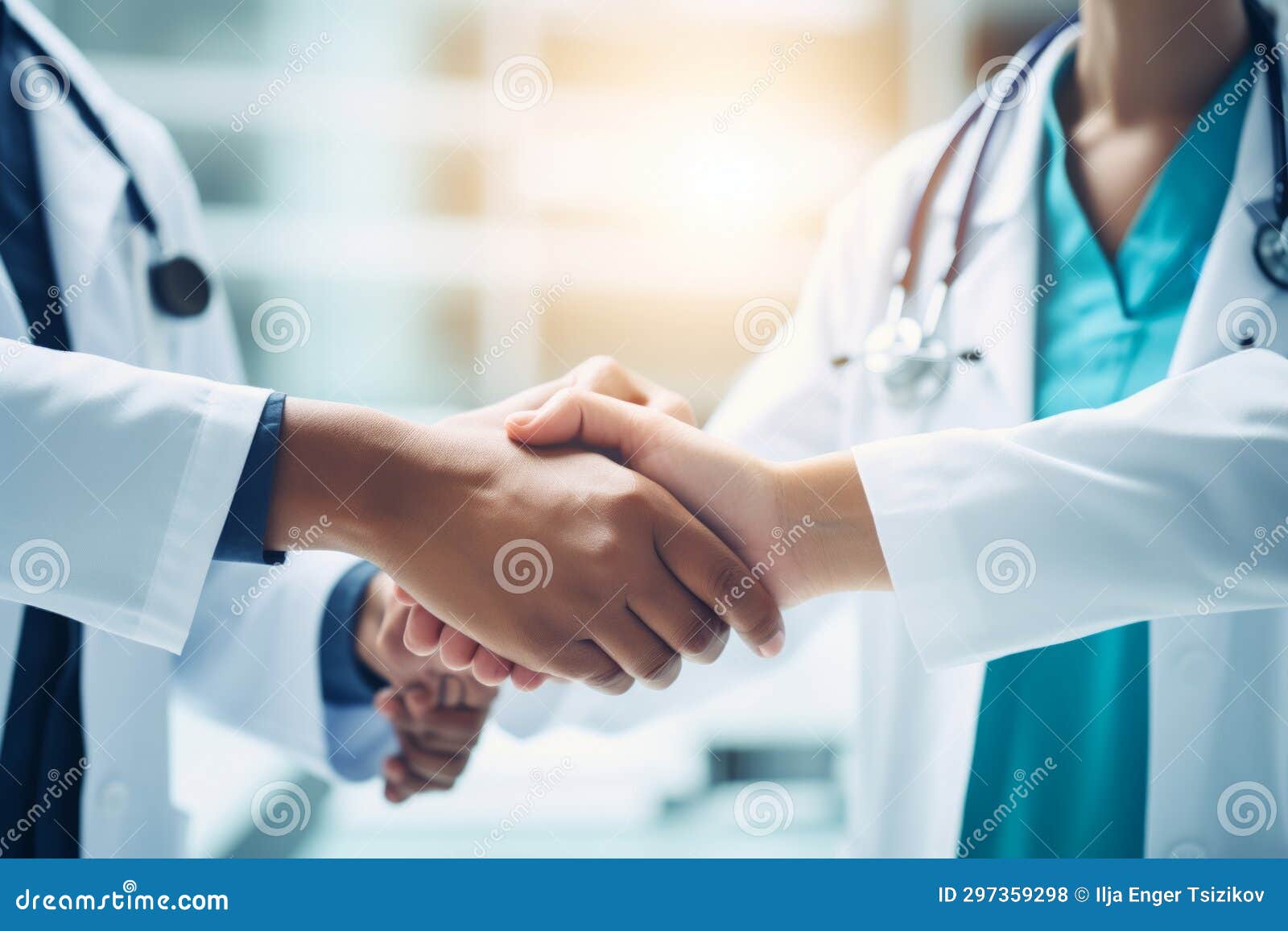 Diverse Multiethnic Medical Team Showcasing Unity and Teamwork through ...