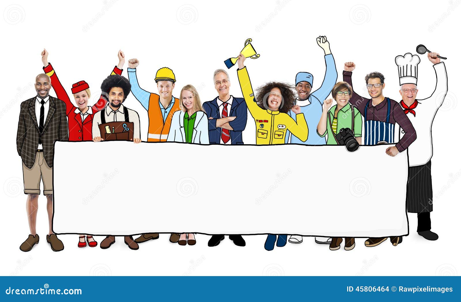 Diverse Multiethnic People with Different Jobs Stock Photo - Image of ... Diverse Multiethnic People with Different Jobs Stock Photo - Image of ...