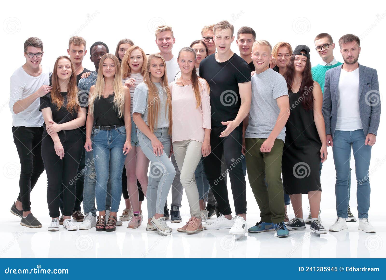 Diverse Multinational Group of Young Business People Stock Image ...