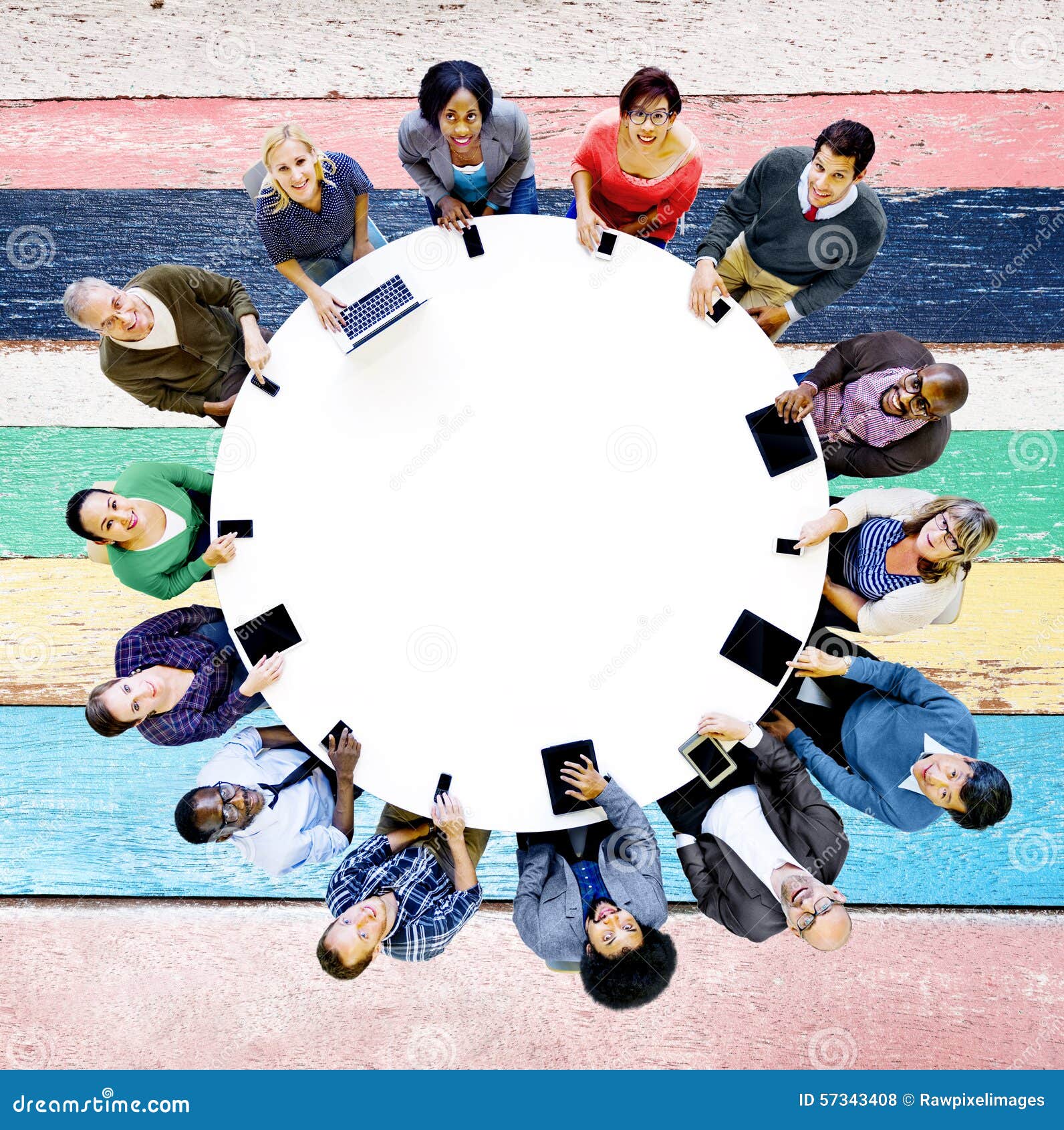 Diverse People Friends Digital Device Technology Concept Stock Photo ...