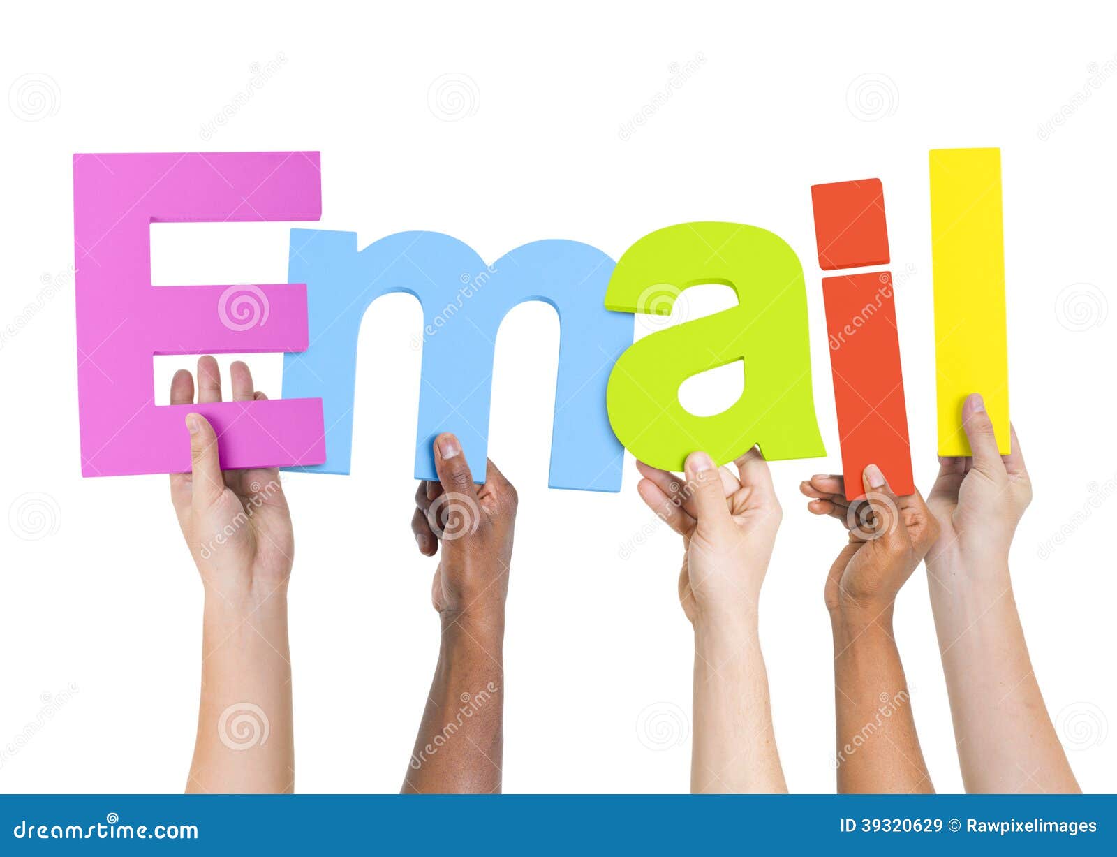 Word Email Formed By Alphabet Blocks Royalty-Free Stock Photography ...