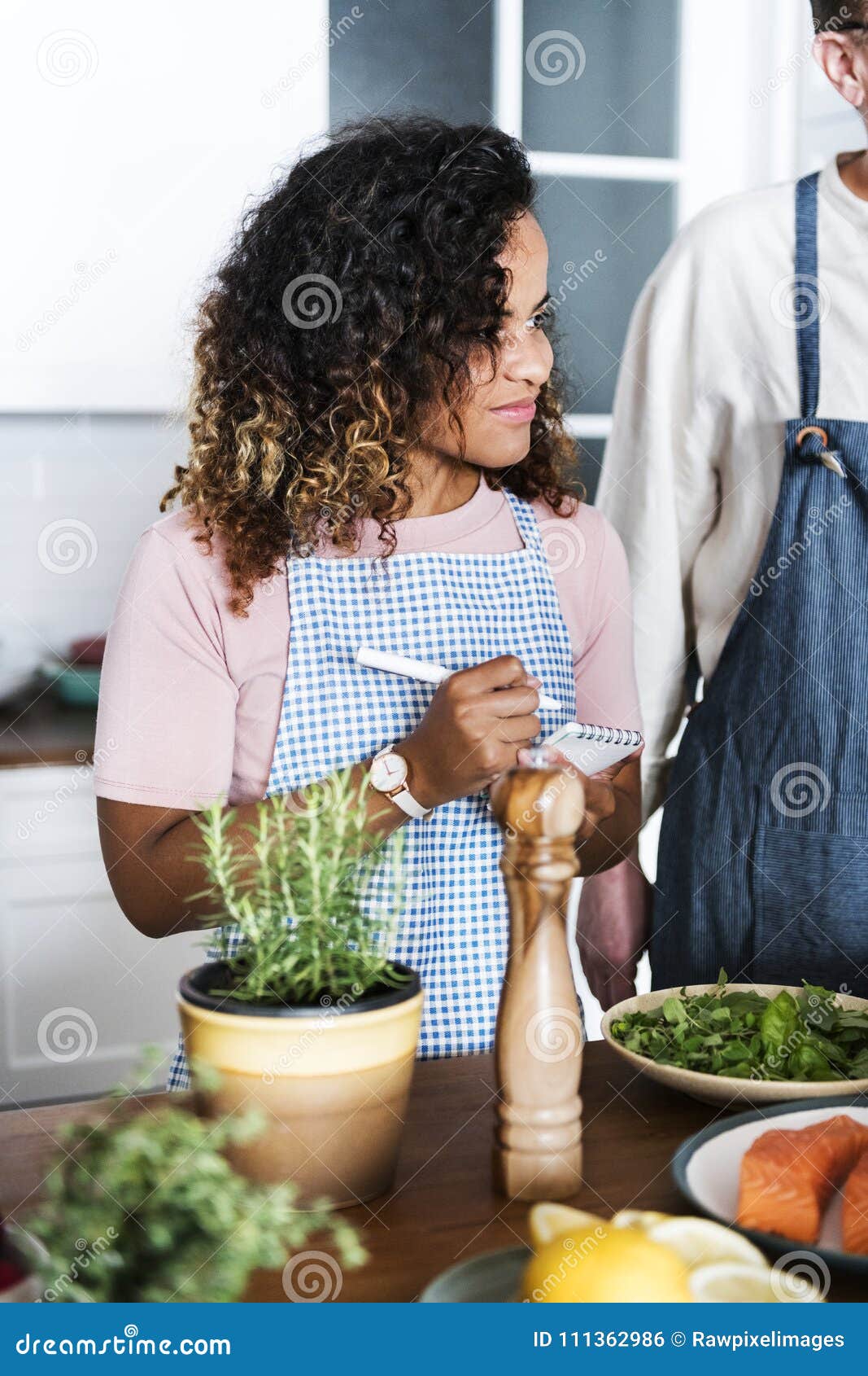 Diverse People Joining Cooking Class Stock Photo - Image of house ...