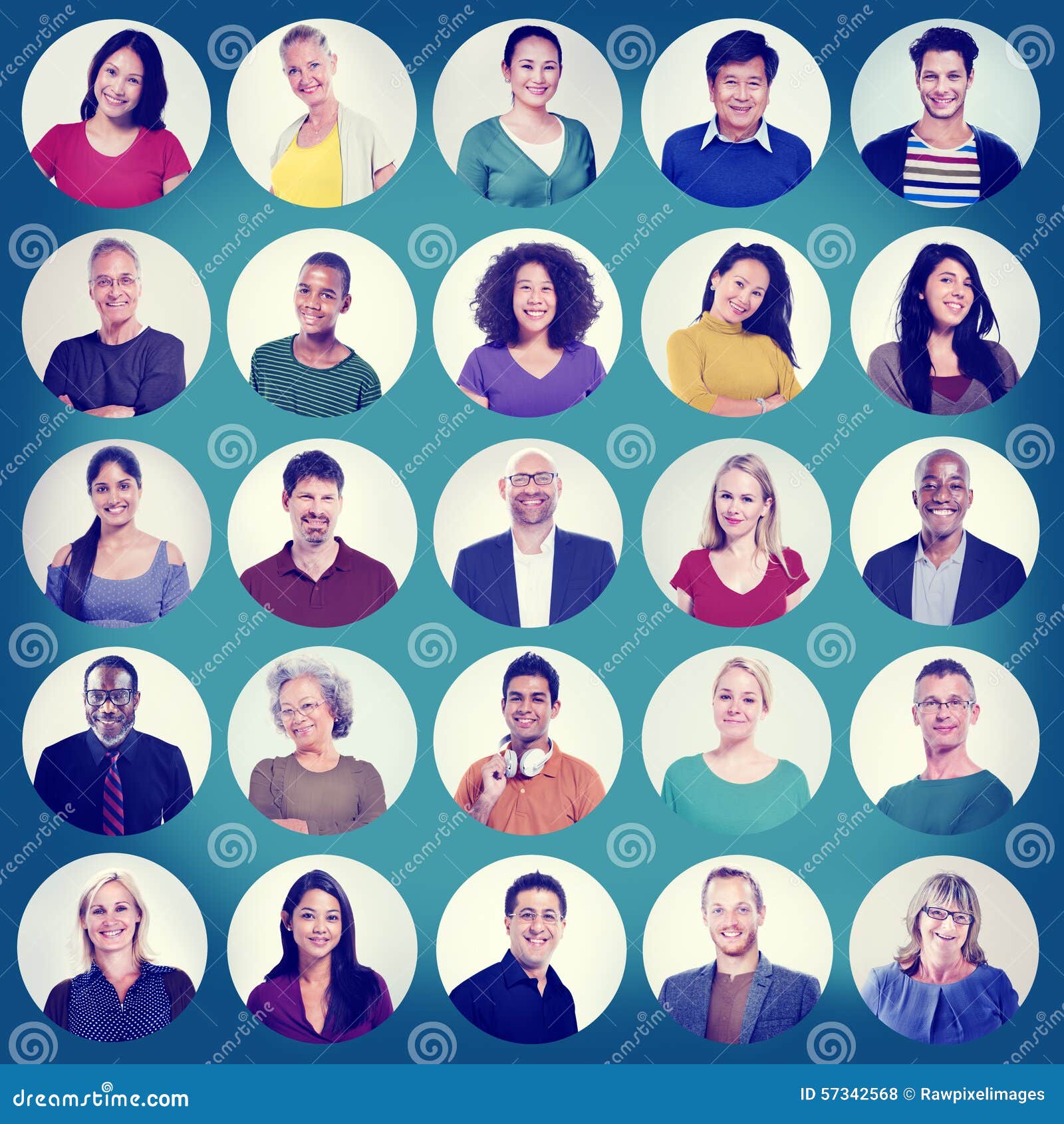 Diverse People Multi Ethnic Variation Casual Concept Stock Photo ...