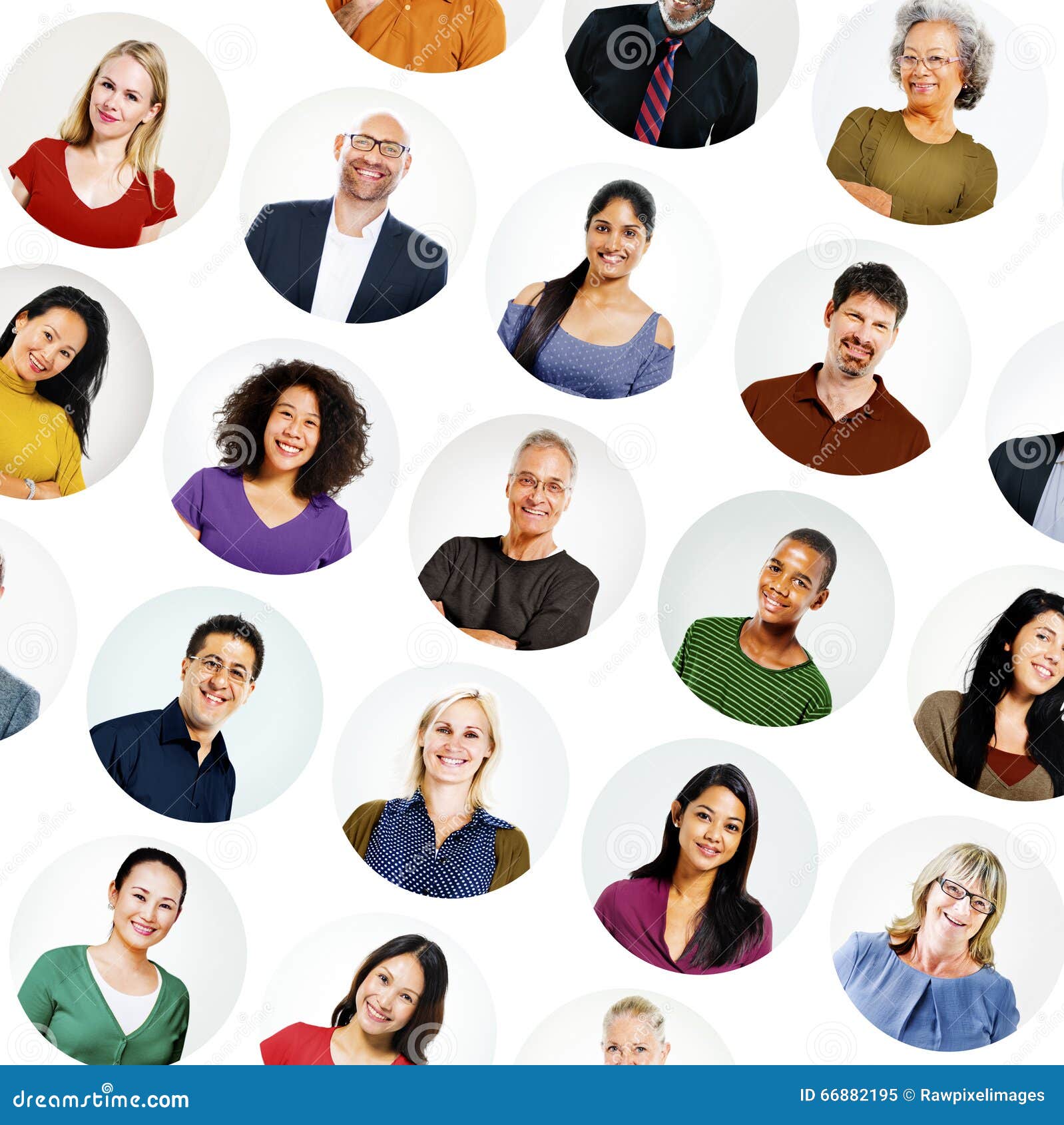 Diverse People Multi Ethnic Variation Casual Concept Stock Image ...