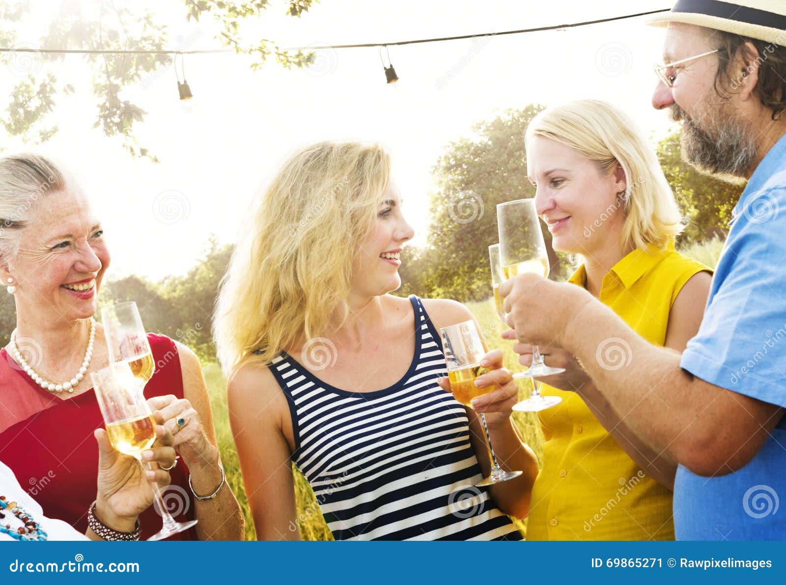 Diverse People Party Togetherness Friendship Concept Stock Image ...