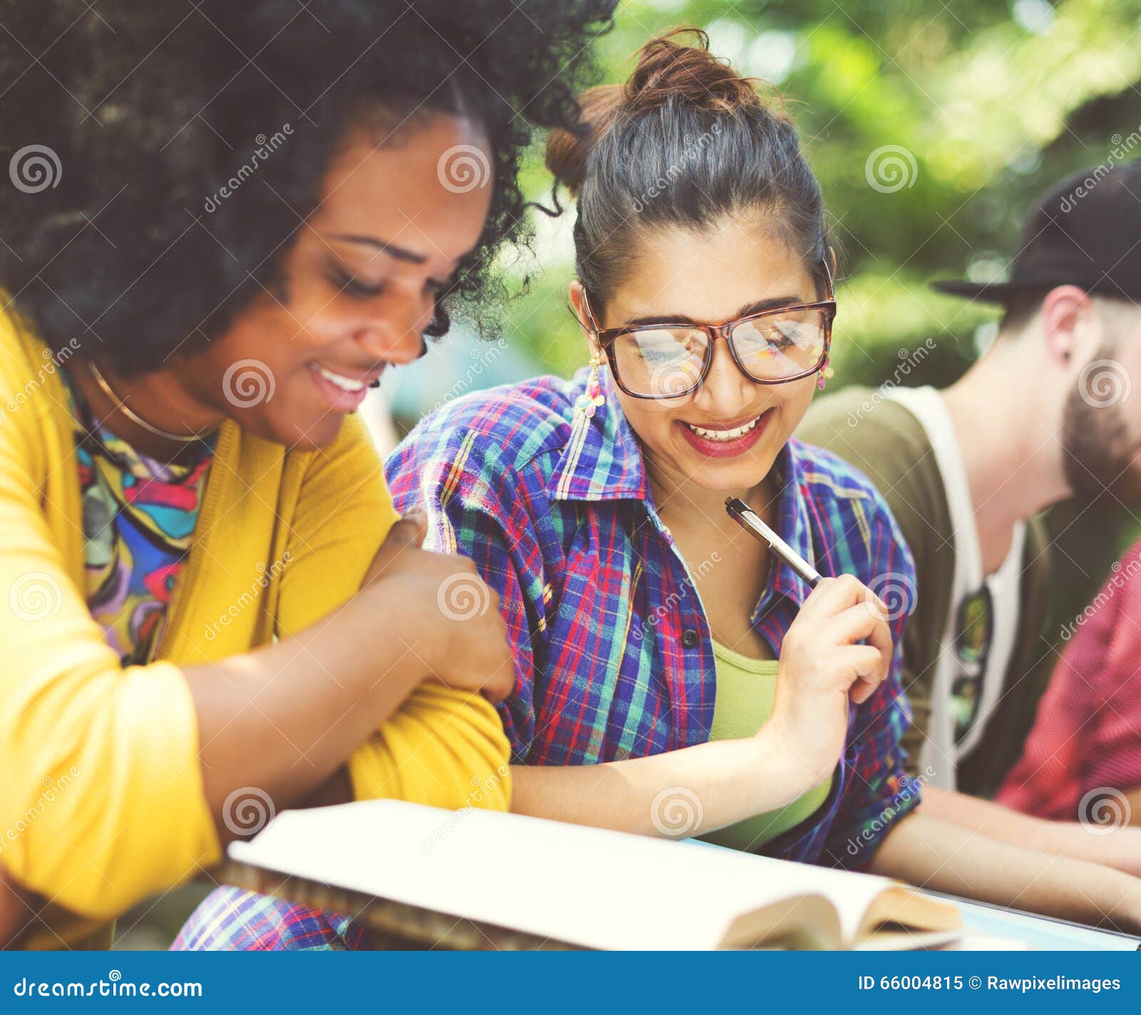 Diverse People Studying Students Campus Concept Stock Image - Image of ...
