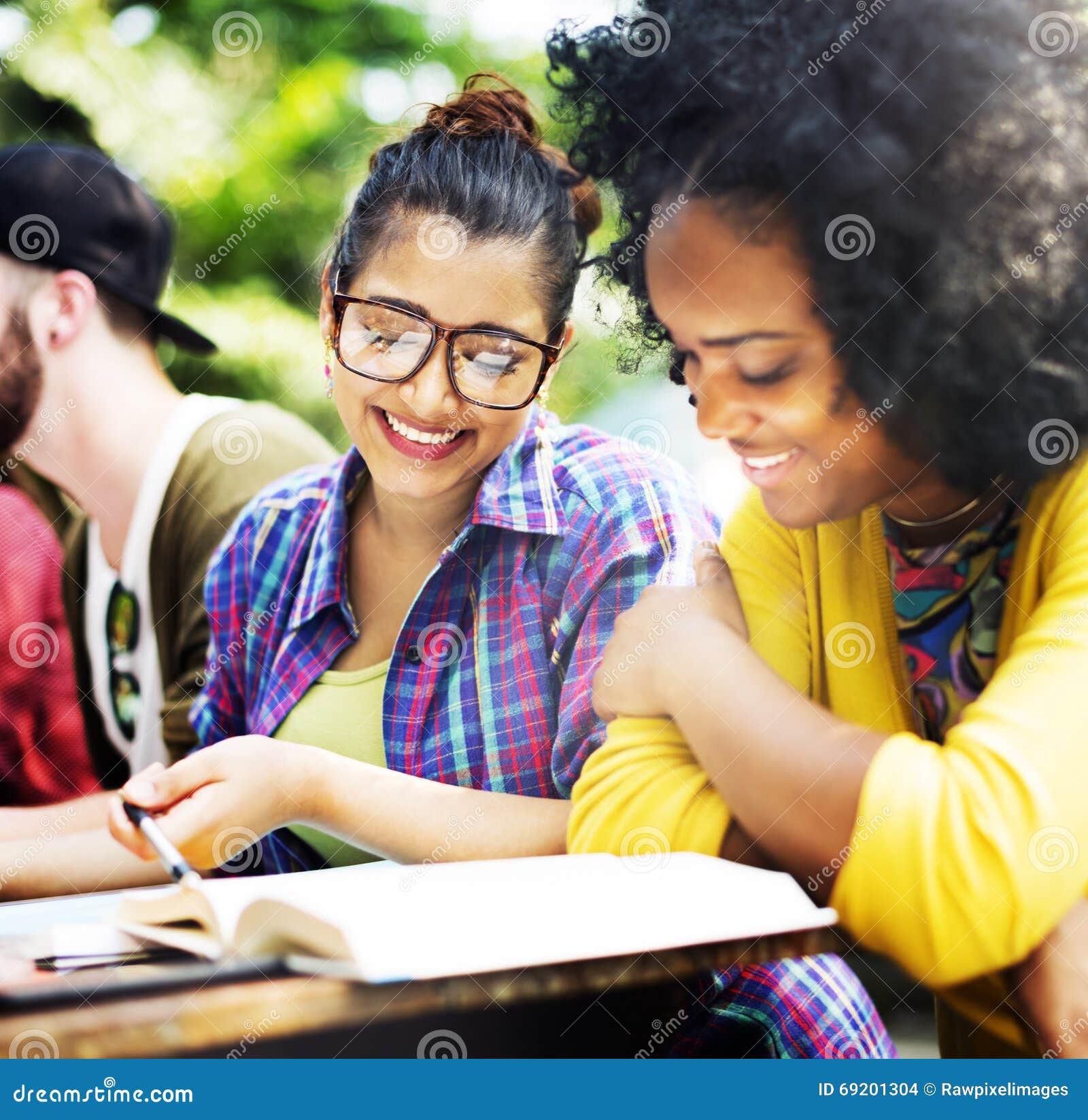 Diverse People Studying Students Campus Concept Stock Photo - Image of ...