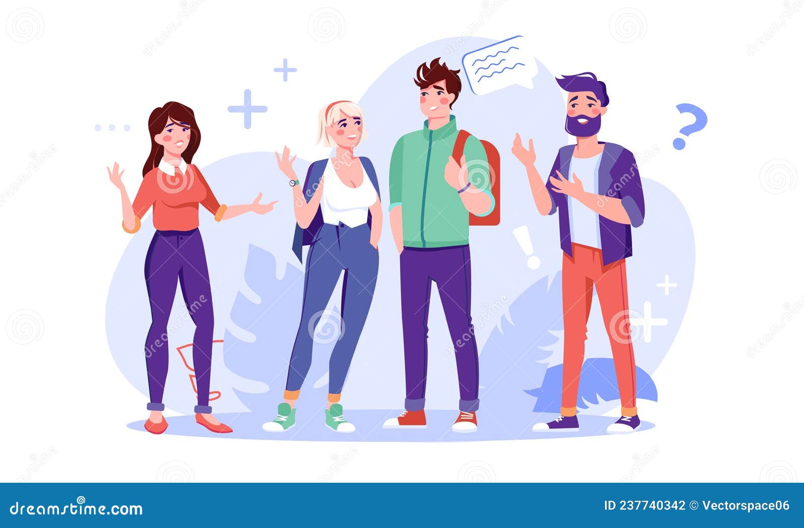 Talking And Thinking As Different Choices In Life - Pictured As Words ...