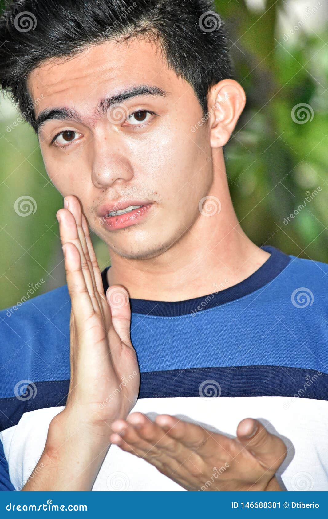 A Diverse Person Pleading stock image. Image of diverse - 146688381