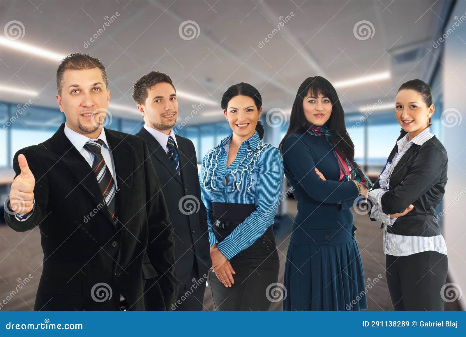 Diverse Group of Professionals Collaborating and Smiling Stock Image ...