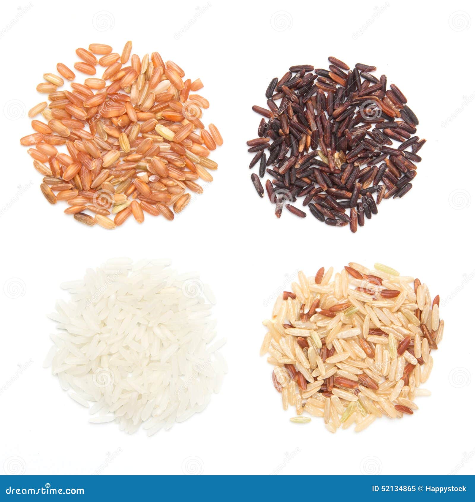 Diverse soorten rijst stock afbeelding. Image of voedsel - 52134865
