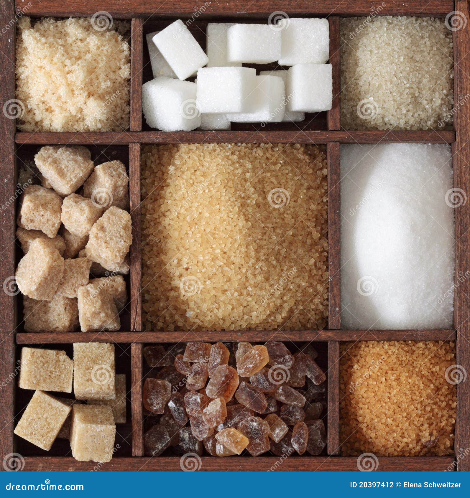 Diverse soorten suiker stock foto. Image of leven, divers - 20397412