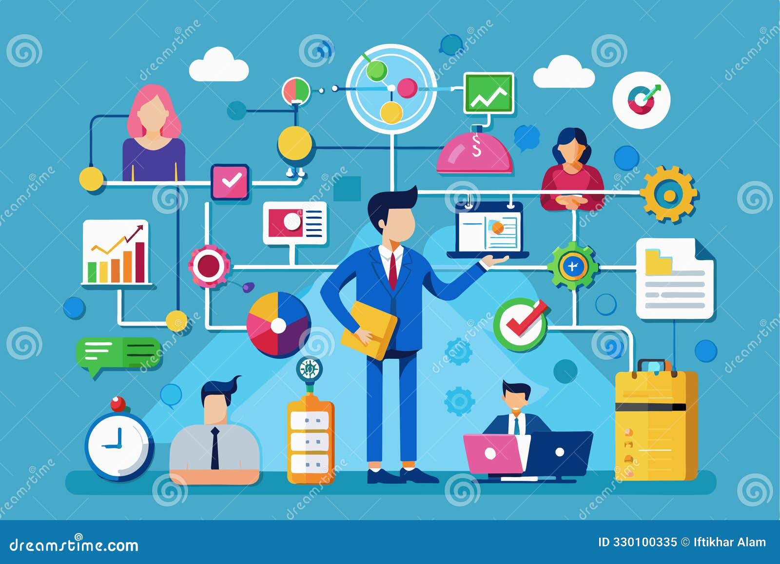 A Diverse Team Collaborates Around Visual Data Representations and ...