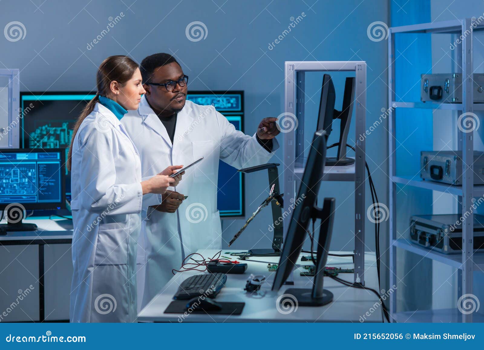 Diverse Team of Microelectronic Engineers Discuss Current Developments ...