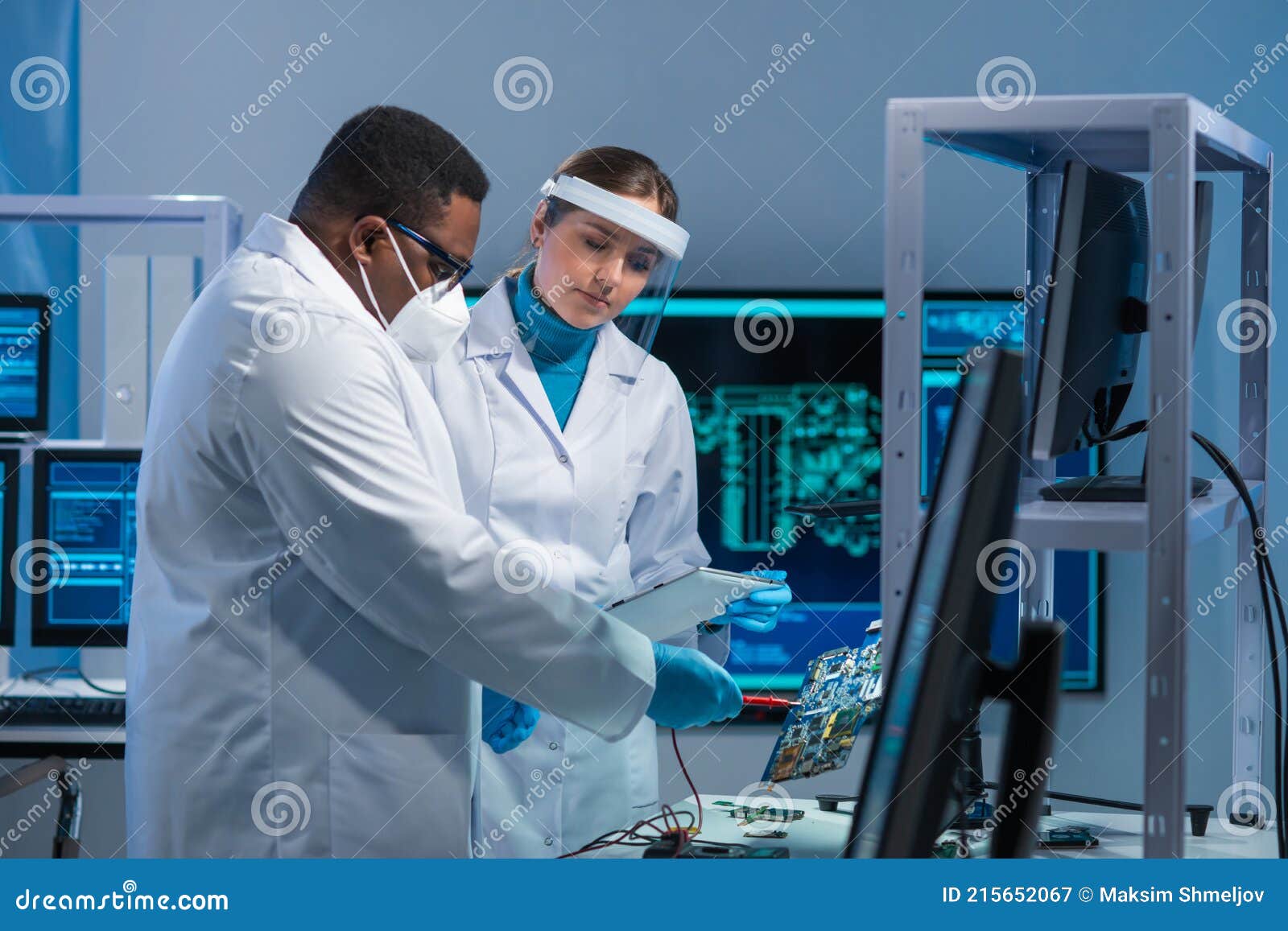 Diverse Team of Microelectronic Engineers Discuss Current Developments ...