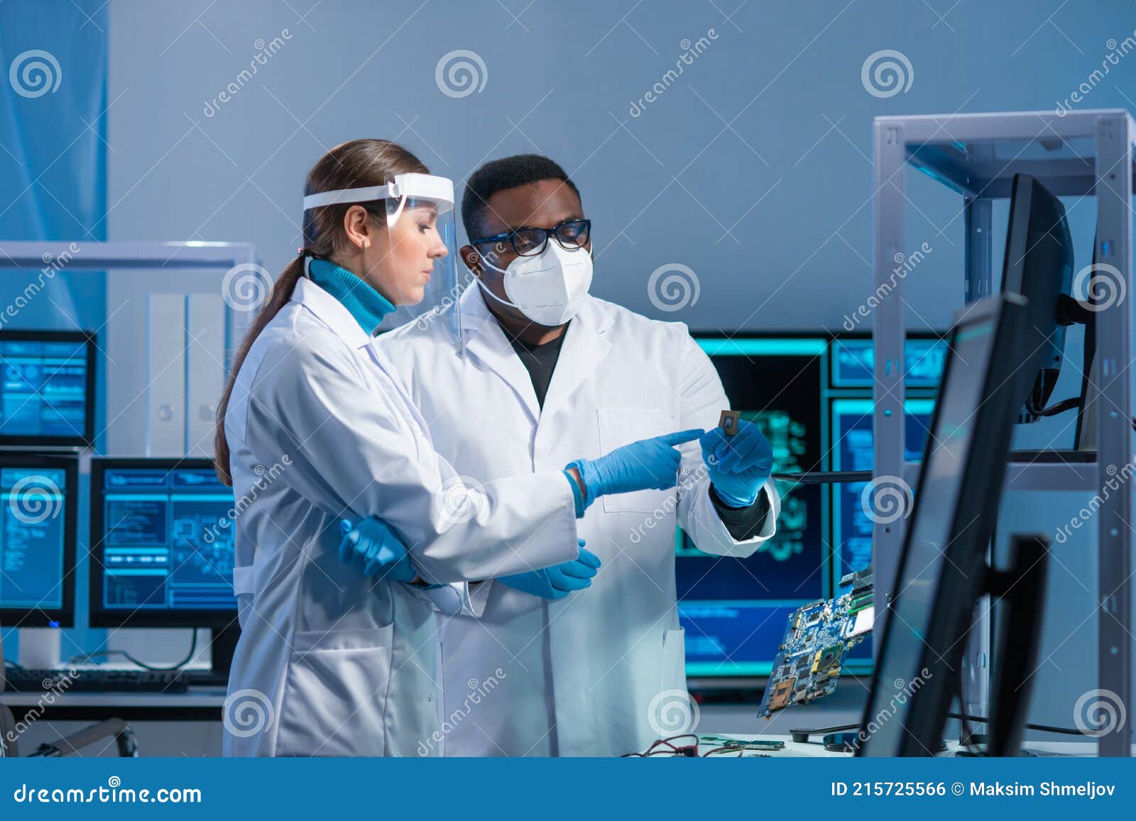 Diverse Team of Microelectronic Engineers Discuss Current Developments ...